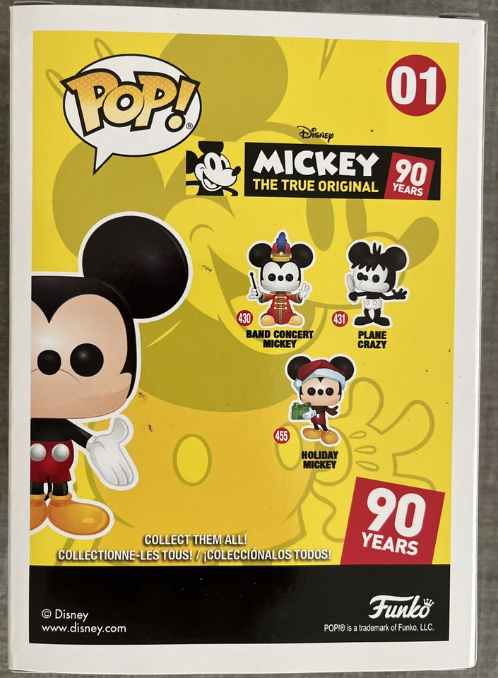 mickey the true original 90 years of magic funko pop | eBay