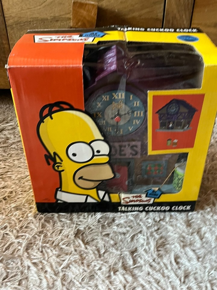 The Simpsons, Talking Cuckoo Clock, Moes Tavern boxed | eBay UK