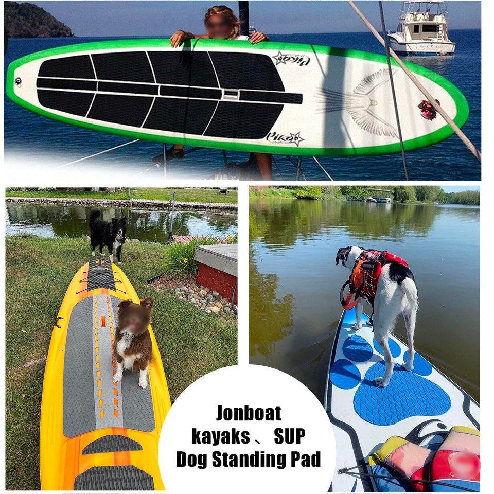 Blue Surfboard Traction Pad Non-slip Deck Grip Mat for SUP Stand Up ...