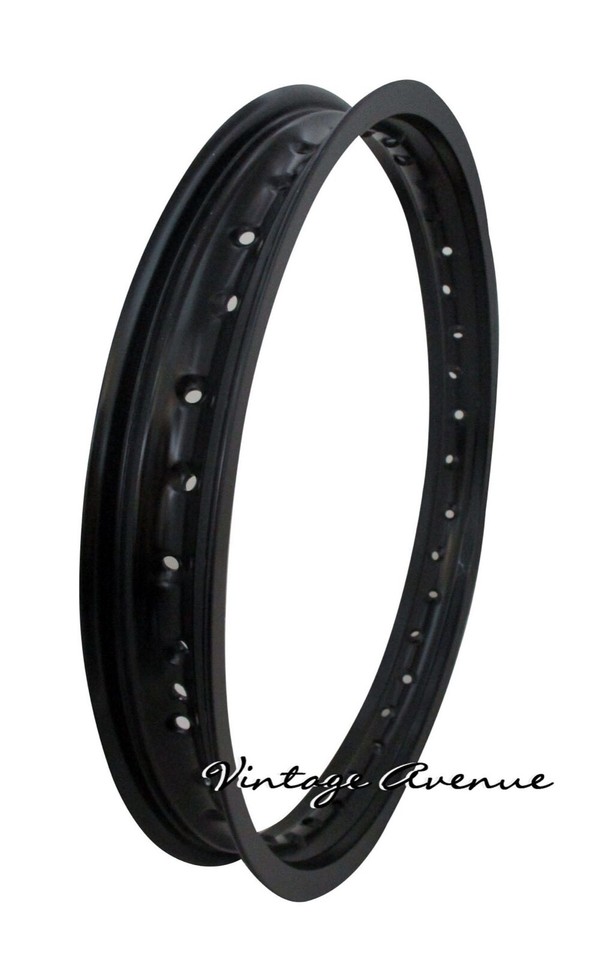 HONDA CB650 CB750 K '77-78 80-82 ALUMINIUM (BLACK) WHEEL RIM -FRONT-40H ...