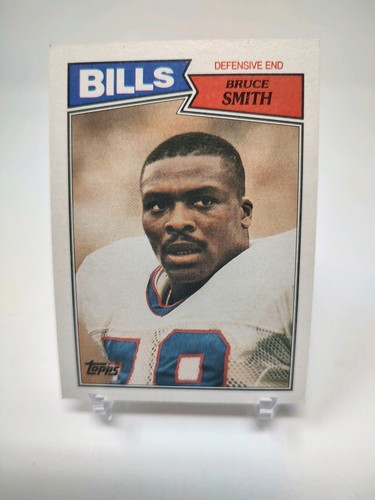 1987 Topps Football Bruce Smith Card #369 EX BUF | eBay