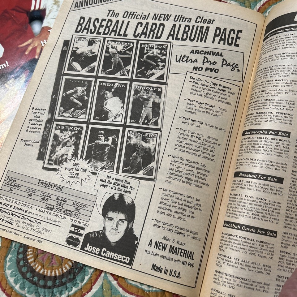 Bo Jackson Allan Kaye’s Football Cards Magazine Issue #2 w/ Cards ...