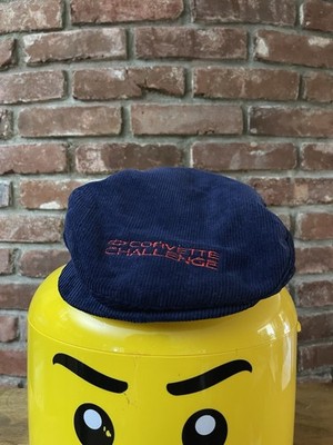 Vintage Corvette Challenge Corduroy Stroker Cap SnapBack Hat | eBay