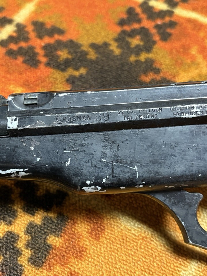 Vintage Crosman Model 99 .22 Pellet CO2 Lever Action Air Rifle Vintage ...