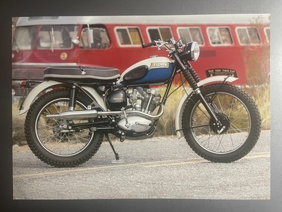 1960 Triumph T20S Tiger Cub Motorcycle Picture, Print - RARE!! Awesome ...