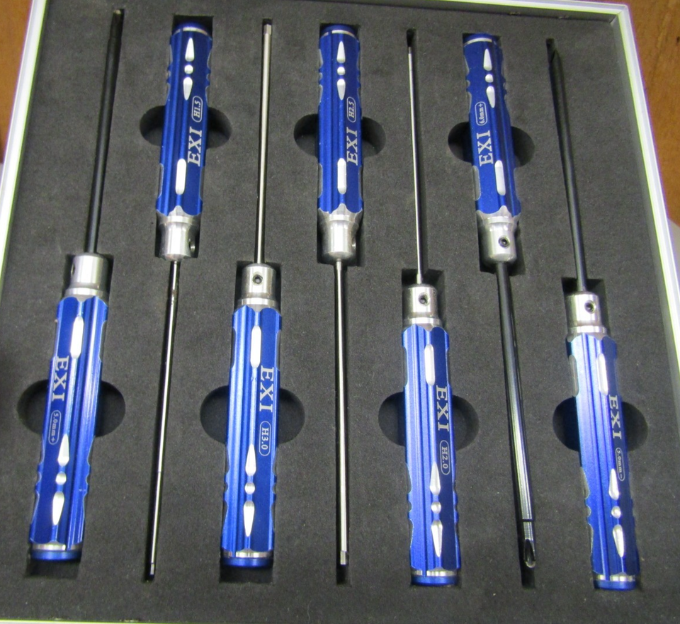 EXI - RC Helicopter and RC Car and Aircraft Tool Set Kit w/ case | eBay