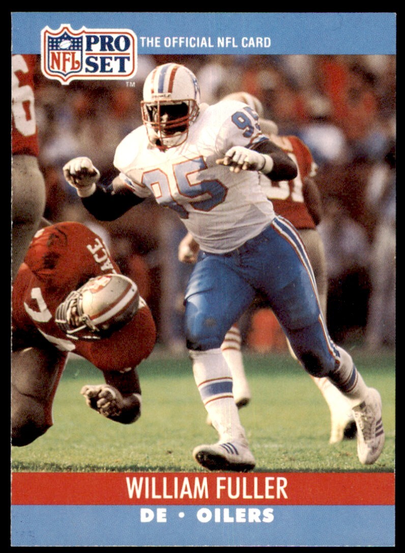 1990 Pro Set William Fuller Houston Oilers #510 | eBay