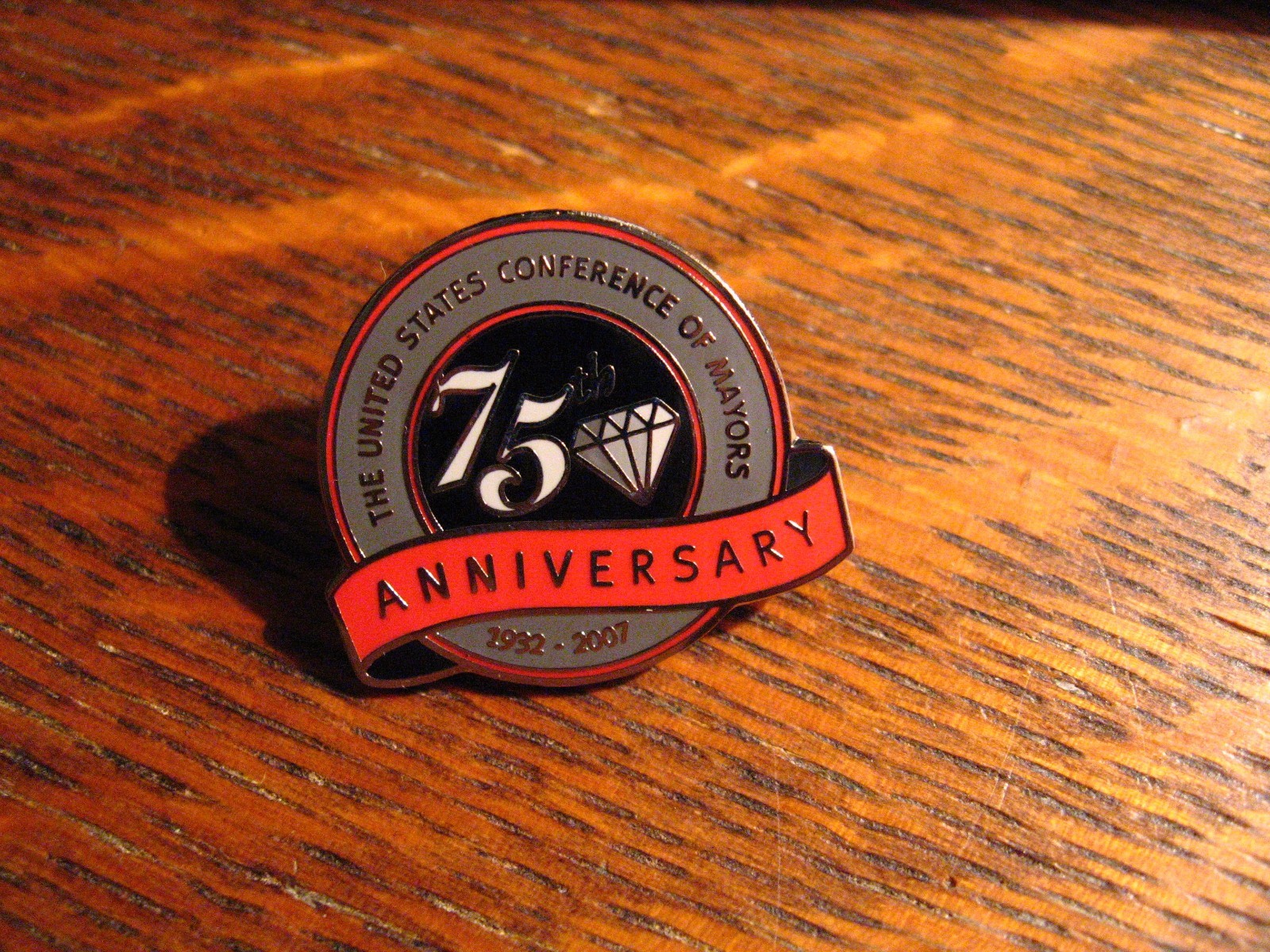 Conference Of Mayors Lapel Pin - 2007 United States City Mayor Politics ...