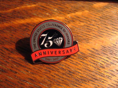 Conference Of Mayors Lapel Pin - 2007 United States City Mayor Politics ...