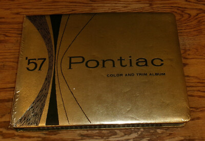 Original 1957 Pontiac Color & Trim Dealer Showroom Album 57 Catalina ...