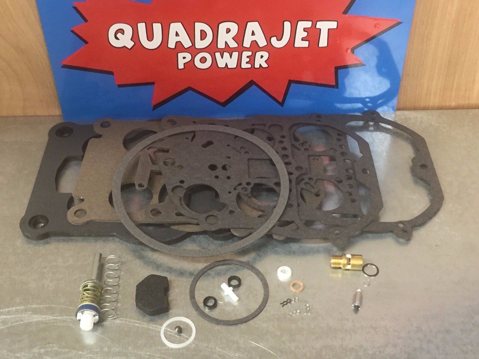 Quadrajet Rebuild Kit. Buick 77 Cad 77-80 Chevy 75-79 Oldsmobile 77 ...