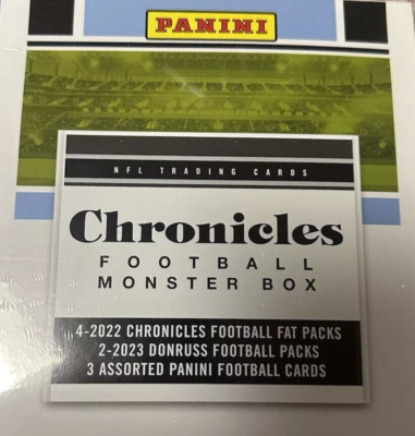 2022 Panini Chronicles Football Monster Box-2023 Donruss Packs Cj ...