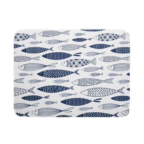 Fish Dish Drying Mat for Kitchen Counter Microfiber Absorbent Dish ...