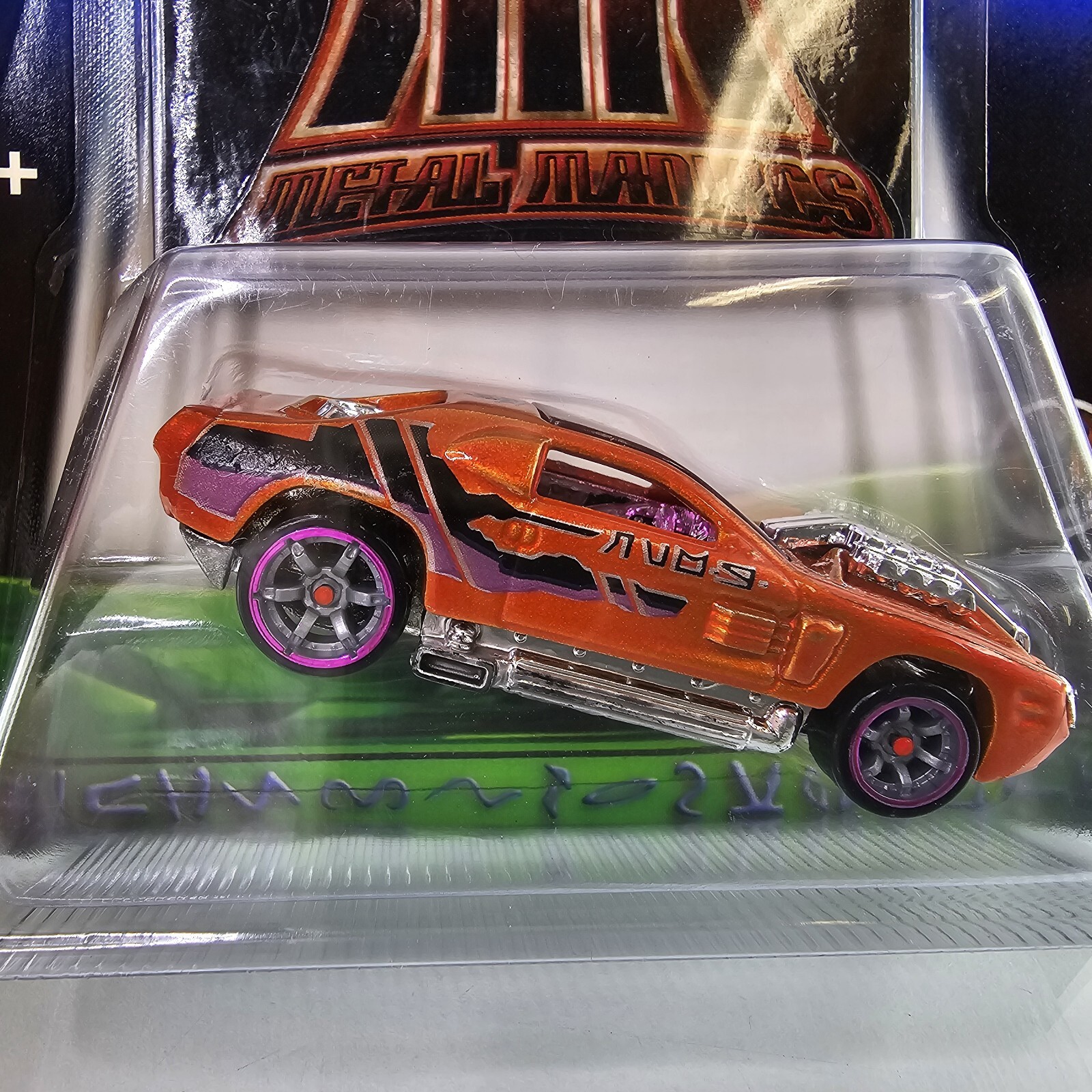 Hot Wheels Acceleracers HOLLOWBACK Orange 2nd Gen Metal Maniacs Cartoon ...