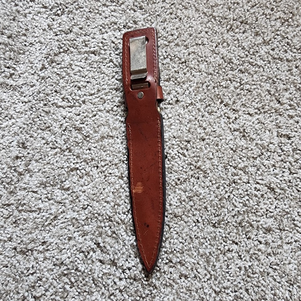 Vintage Japan Samuel C. Wragg Liberty & Union Dagger Knife Stag Handle ...