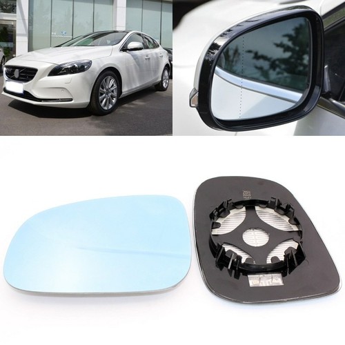 Rearview Mirror Blue Glass Side Mirror Wide Angle Heated For Volvo V40 ...