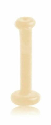 Bioflex Labret Monroe Nose Stud Ring Flesh Retainer 5mm Post 2mm Disc ...