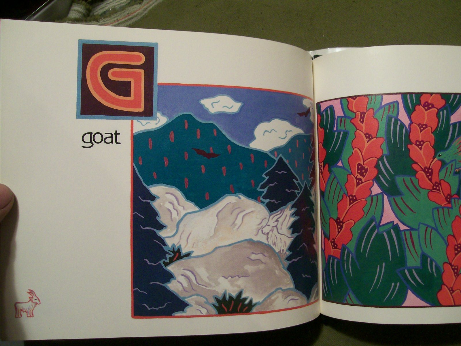 ALPHABEASTS A HIDE AND SEEK ALPHABET BOOK DURGA BERNHARD 1993 HARDCOVER ...