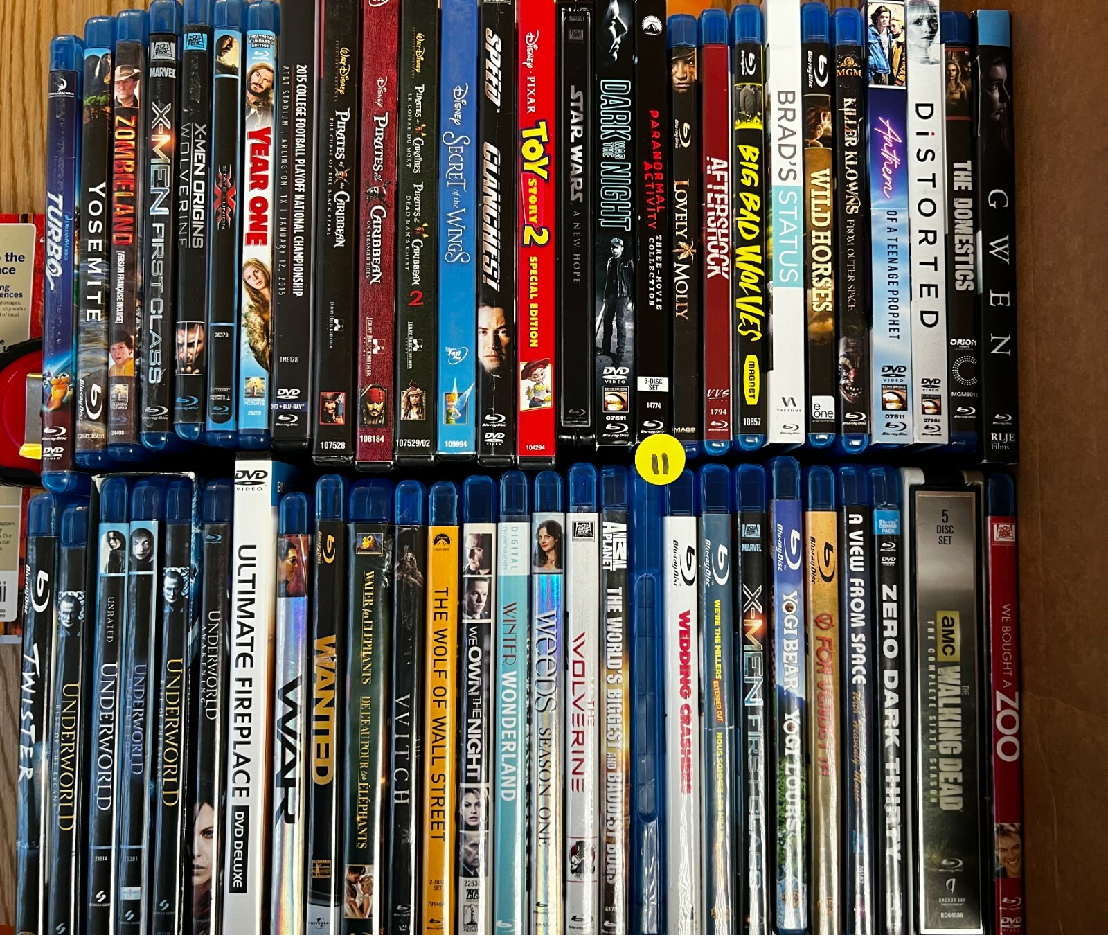 [HUGE] Personal Blu Ray Blu-Ray DVD Collection Lot (Part 11 - 54 BLU ...