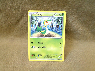 Pokemon Trading Card - Black & White: Snivy 1/114 | eBay