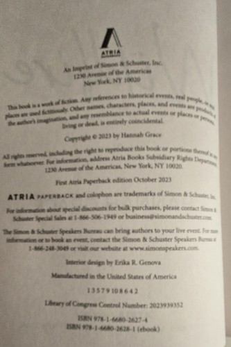 2023 Wildfire A Maple Hill Novel by Hannah Grace ATRIA Paperback USA ...