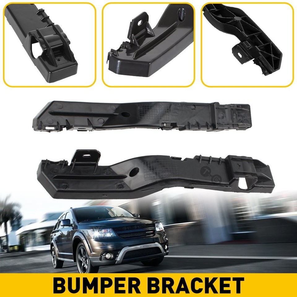 2pcs Front Bumper Brackets Replacement for 2009-2020 Dodge Journey L+R ...