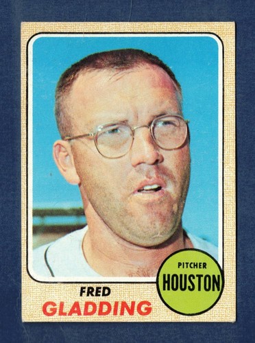 1968 Topps Fred Gladding #423 Houston Astros EX | eBay