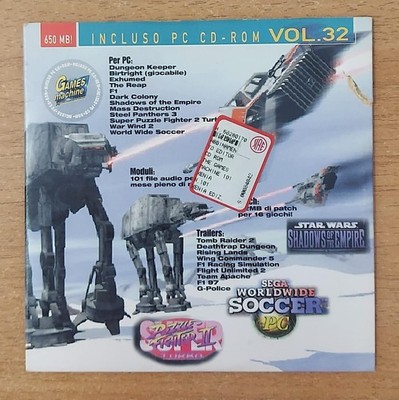 THE GAMES MACHINE PC CD-ROM VOL.32 CONSEGNA 24/48H CON BRT | eBay