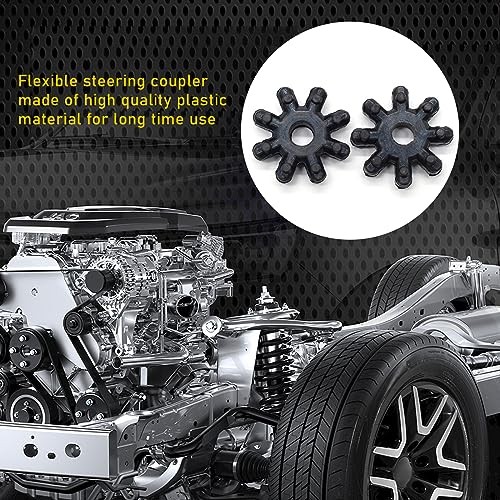 2 PCS Flexible Steering Coupler Replacement, Auto Power Steering ...