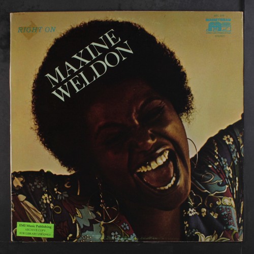 Maxine Weldon : Droit Sur Mainstream 12 " LP 33 RPM | eBay