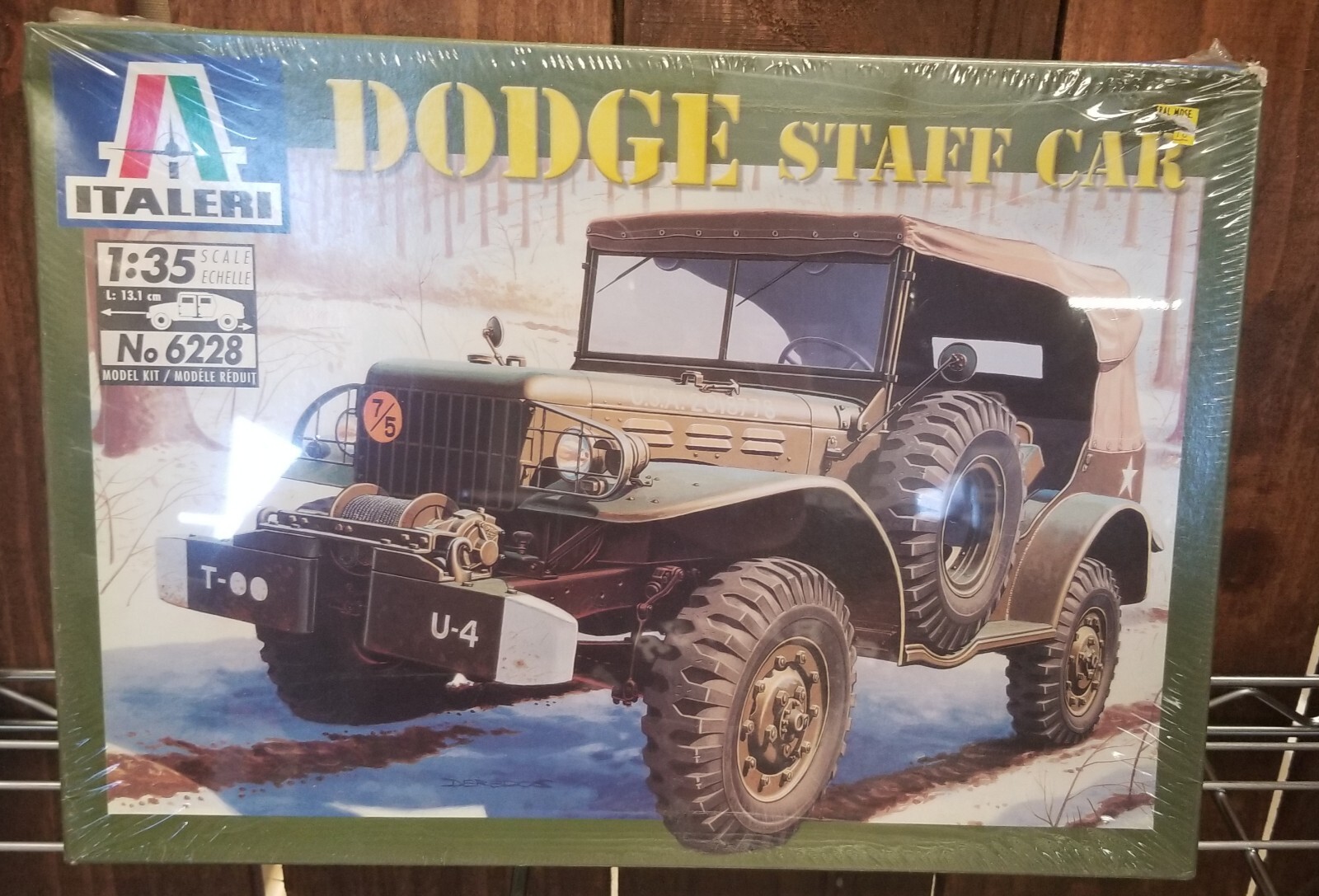 ITALERI U.S. ARMY DODGE STAFF CAR 1/35 SCALE MODEL KIT | eBay