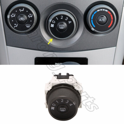 Blower A/C Fan Control Switch For Toyota Corolla 2009-2013 / Matrix ...
