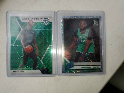 2019 Rated Rookie Tacko Fall Optic Fastbreak Silver Disco w/ LOT! (11 ...