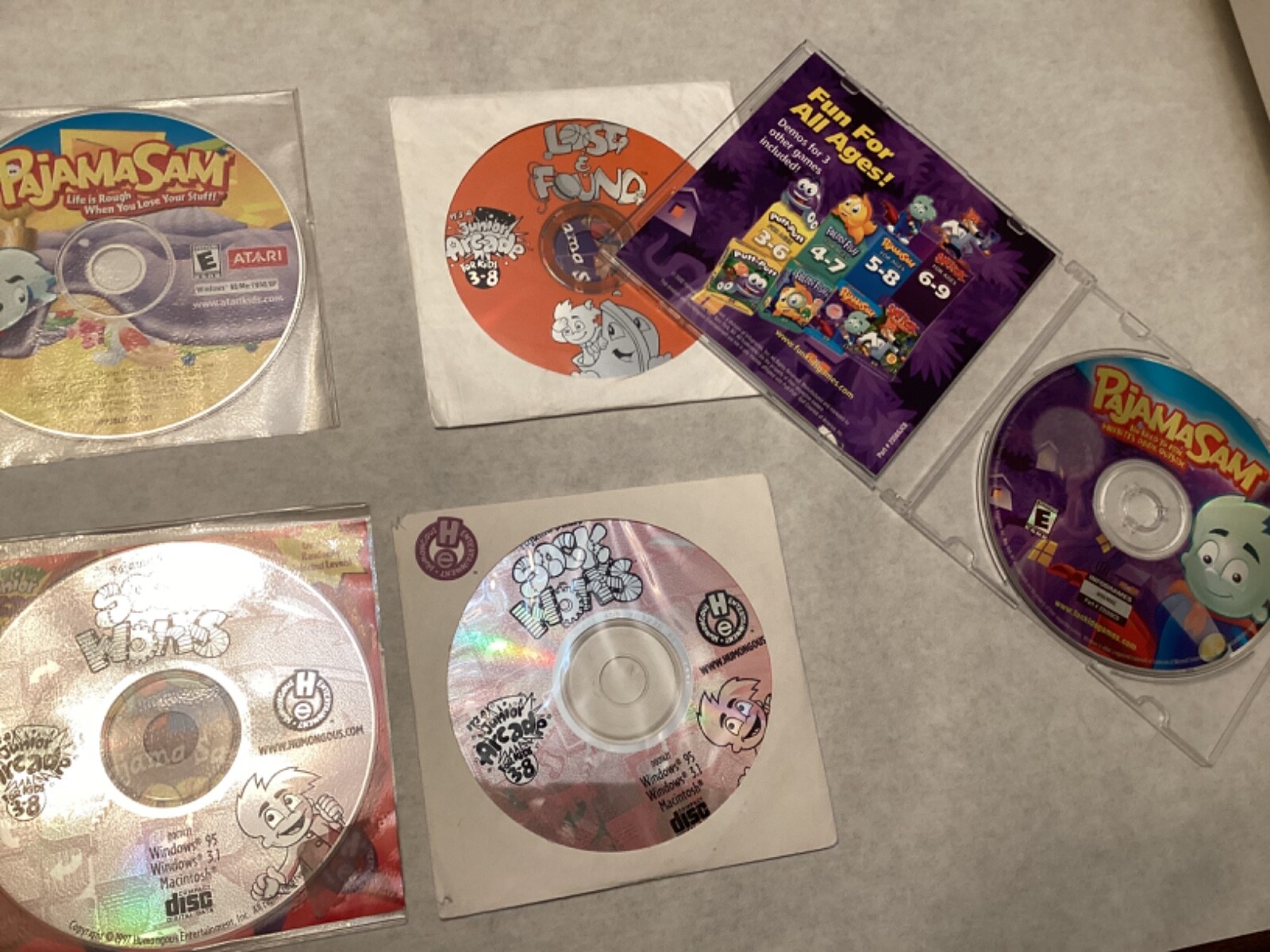 Pajama Sam PC CD Rom Lot Of 9 | eBay