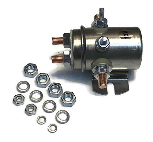 12 Volt Winch Motor Industrial Switch Relay Solenoid Continuous Duty 6 ...