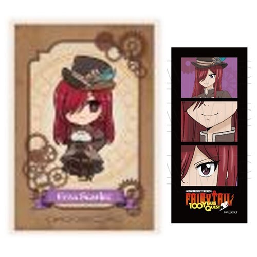 PREORDER Erza Scarlet Japanese Fairy Tail Princess Cafe Postcard ...