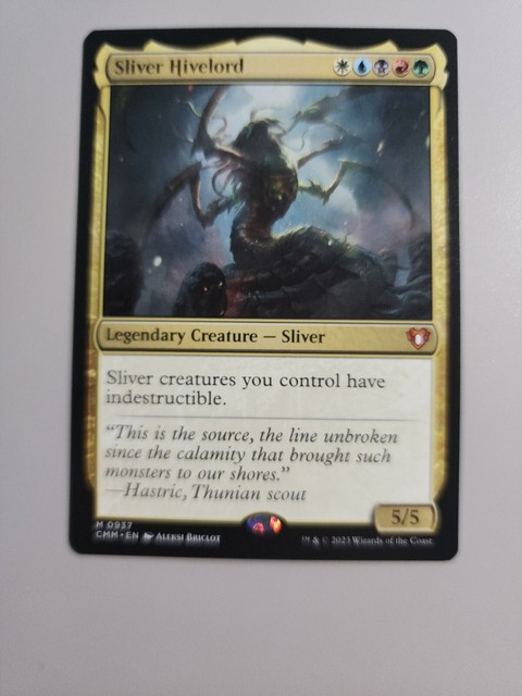 MTG Sliver Hivelord Commander Masters 0937 Regular Mythic for sale ...