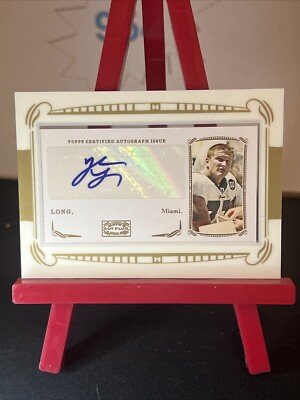 Jake Long 2009 Topps Certified Autograph Issue #MA-JLO | eBay