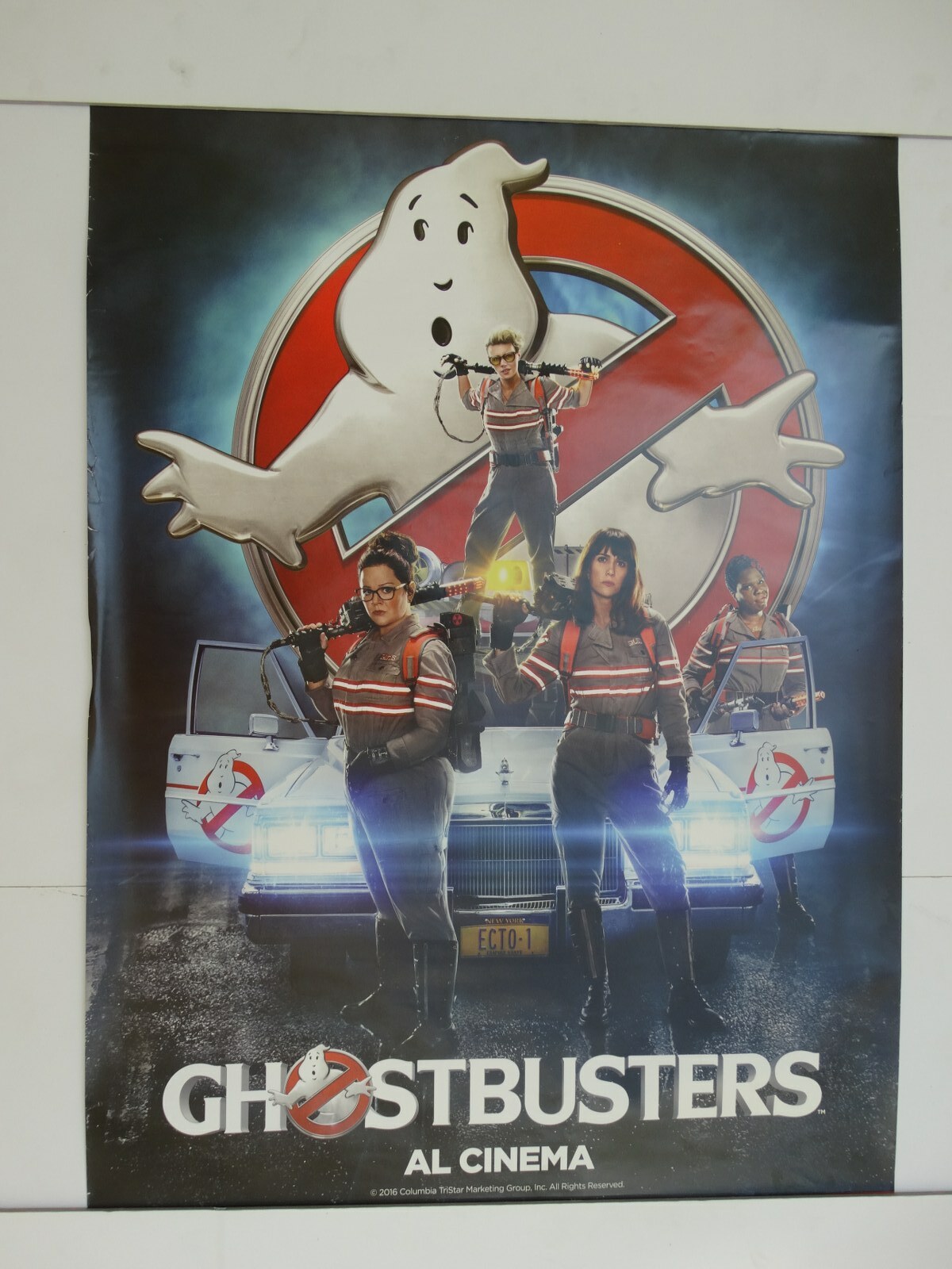 Poster 53X75 Cm Ghostbusters Original Advertising Official Movie 2016 ...