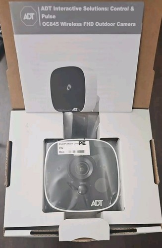 ADT OC845 1080p Wireless Outdoor Security Camera - White for sale ...