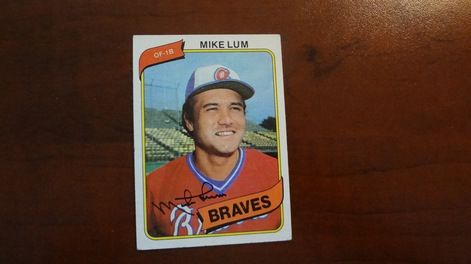 1980 TOPPS # 7 MIKE LUM BASEBALL CARD | eBay