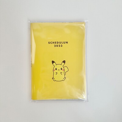 Limited Pokemon Pikachu Diary 2023 planner schedule Japanese memo note ...