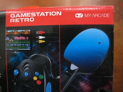 My Arcade Gamestation Retro Plug 'N Play Console 3 Unique Controllers ...