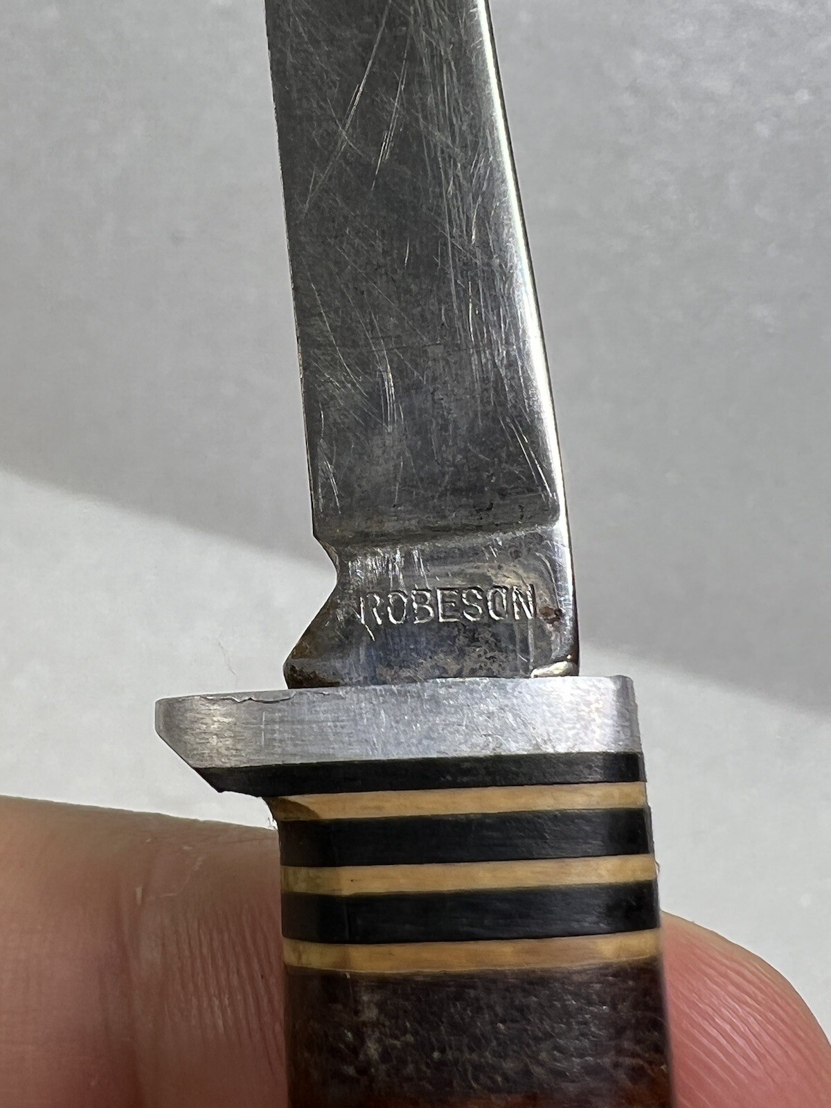 Robeson Hunting Knife w/Sheath 3" | eBay