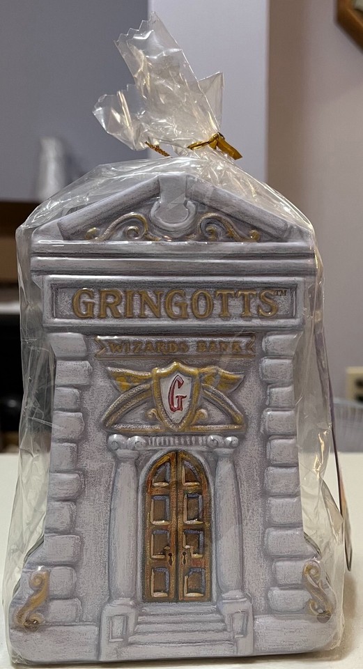 Harry Potter Gringotts Bank Tin Coin Bank. New In Package with Harry ...