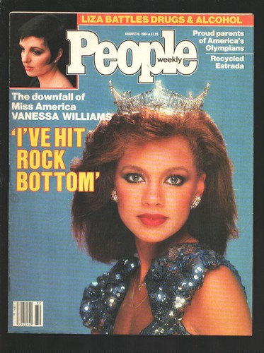 People Weekly 8/6/1984-Vanessa Williams cover & story-Eric Estrada ...