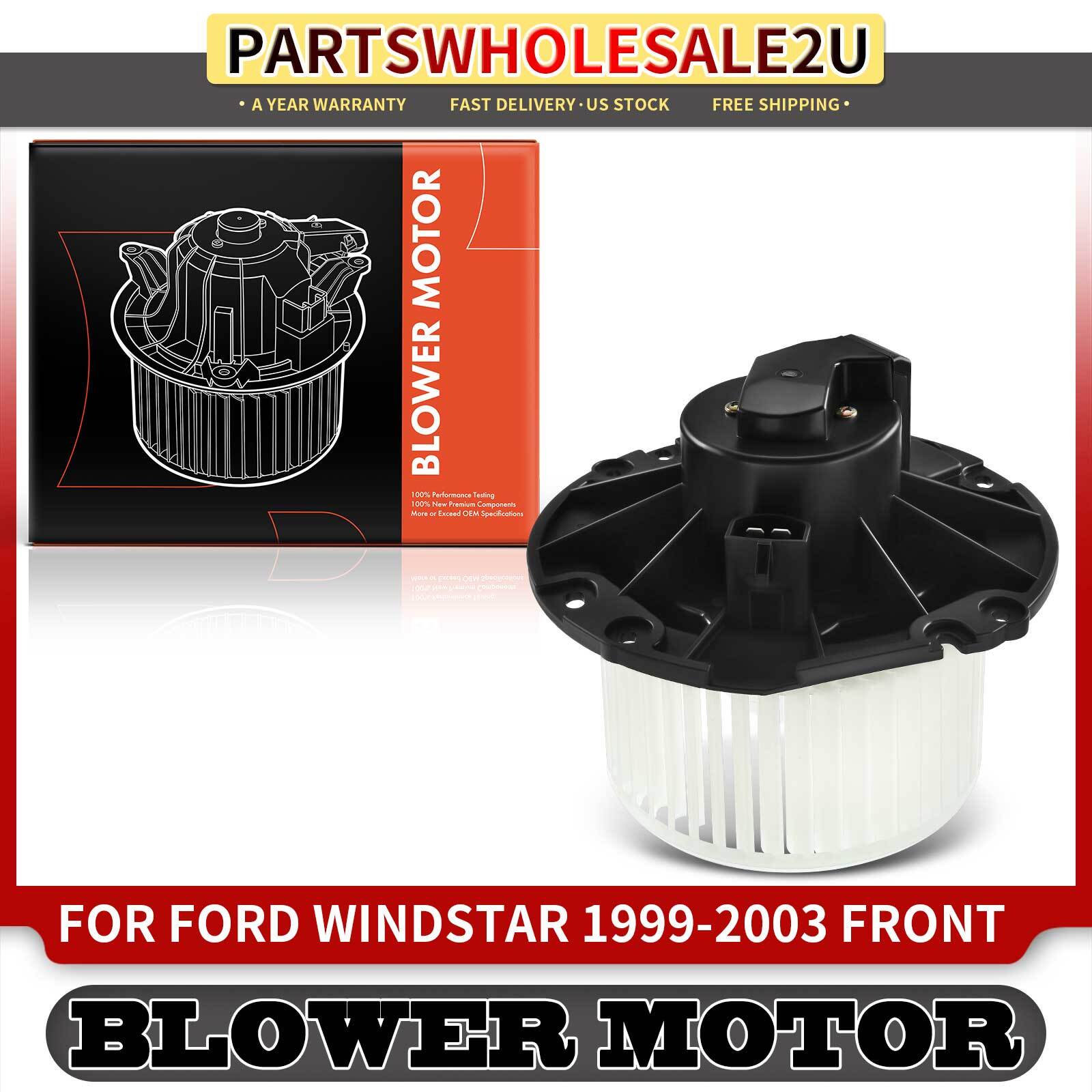 A/C Blower Heater Motor w/ Fan Cage for Ford Windstar 1999 2000-2003 ...