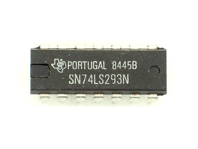 1x IC SN74LS293N PORTUGAL (SN 74LS293 N,DECADE AND 4-BIT BINARY ...