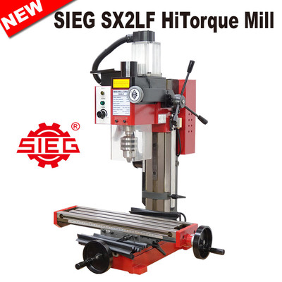 SIEG SX2LF HiTorque Mill 500W Brushless Motor / Extra Long Table | eBay ...
