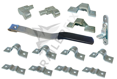 Cargo Trailer Side Two Point Door Cam Bar Action Door Lock Latch Kit | eBay